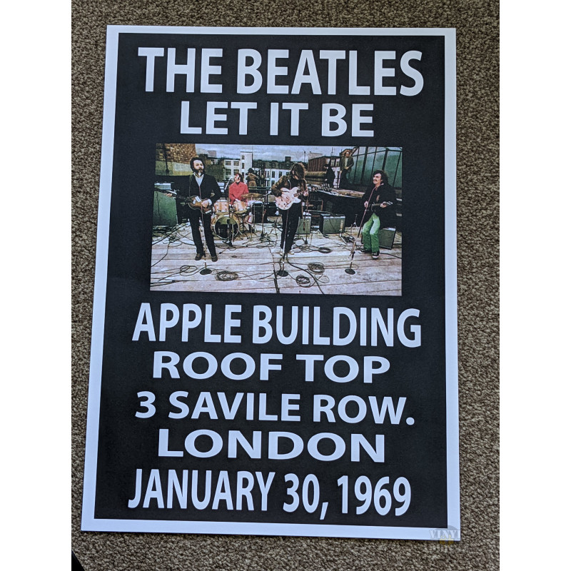 The Beatles - Let It Be - Apple Building Roof Top, London - 30th ...