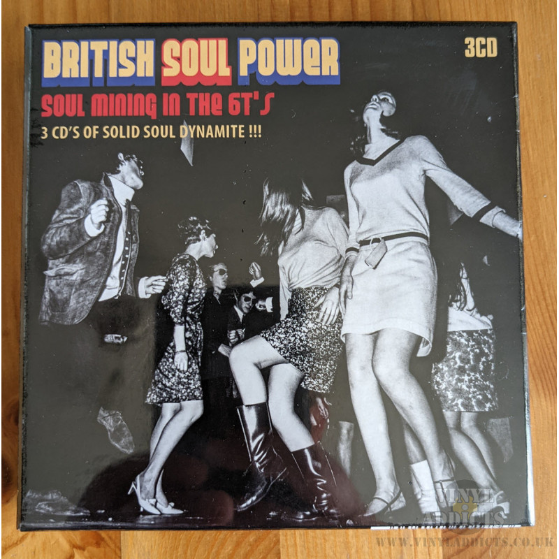British Soul Power - 3CD Box Set - Soul Mining In the 6T's - Vinyl Addicts