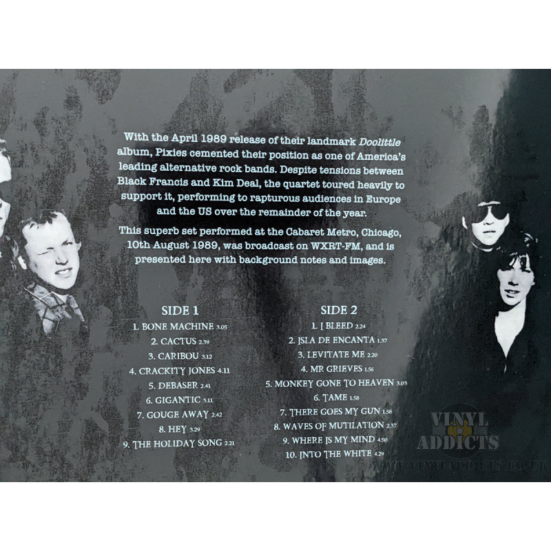 Pixies - Live - Cabaret Metro Chicago 1989 - LP - Vinyl Addicts