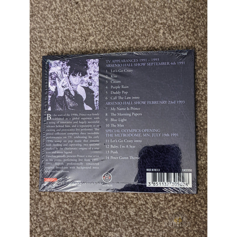 Prince - Live 1991-1993 CD - Vinyl Addicts