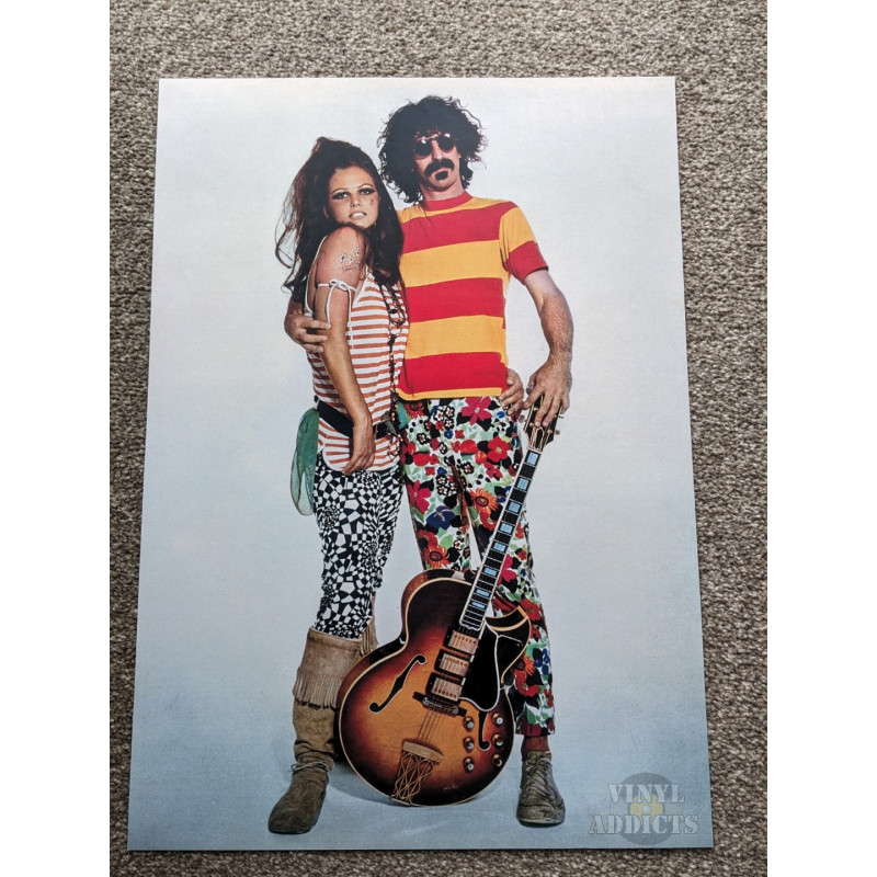 Frank Zappa - Claudia Cardinale - 1967 Classic Image - A3 Poster ...