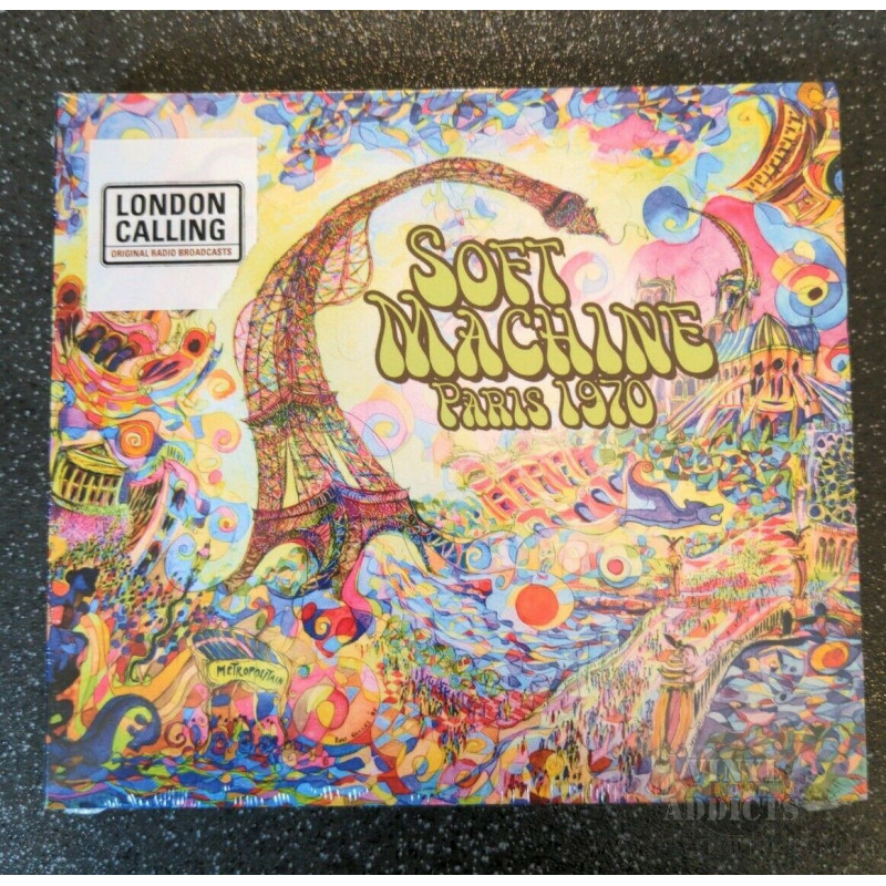 Soft Machine - Live Paris 1970 - 2CD - New & Sealed - Vinyl Addicts