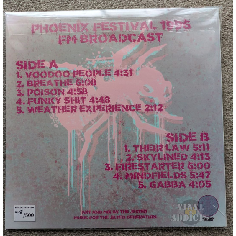 Prodigy - Come Play My Game - Phoenix Festival 1996 - 3D Limited Edition